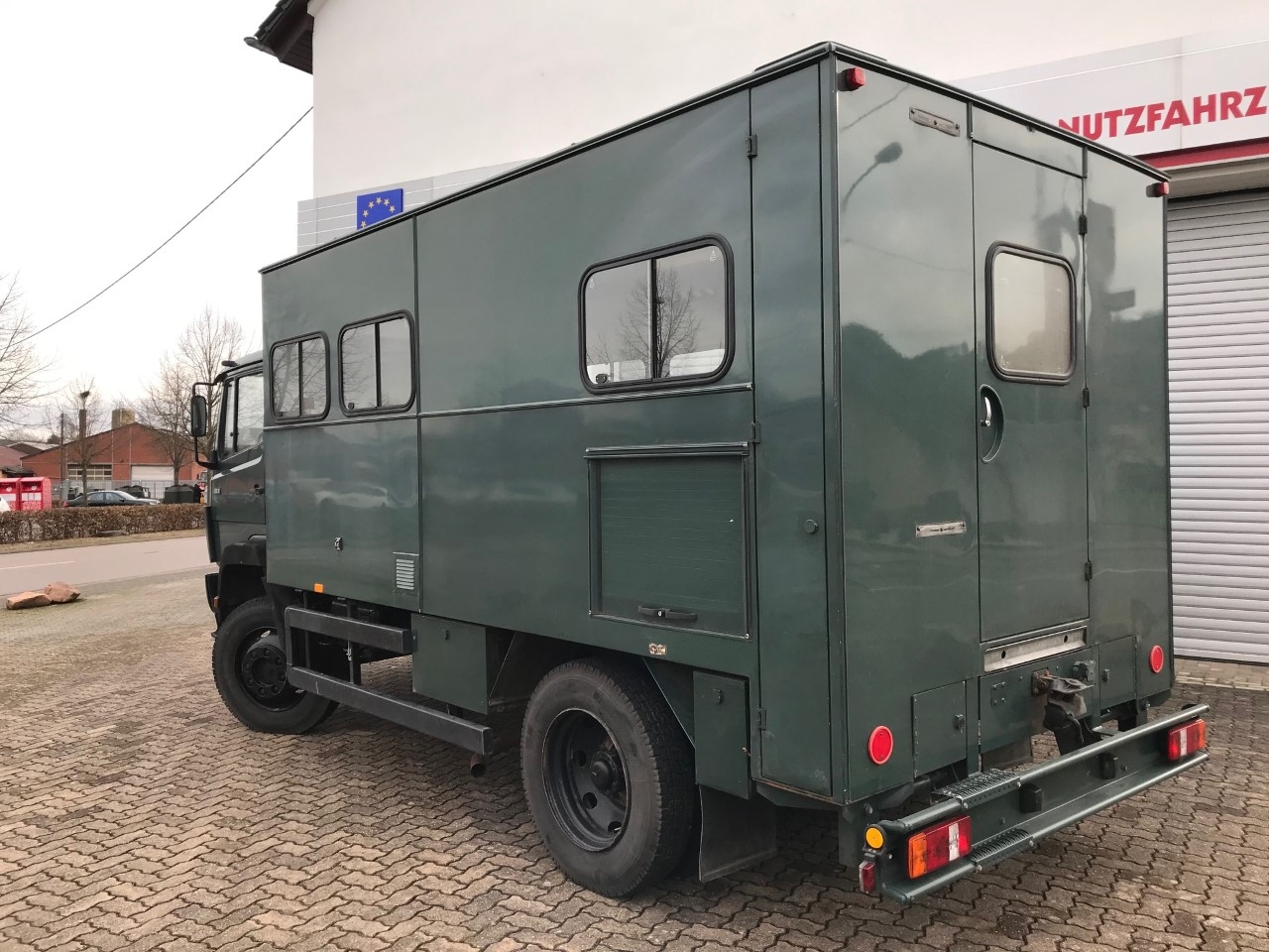 ELW 2 Mercedes-Benz 917 AF 7,49t 4x4 Kofferaufbau, Lage- und Führungsraum