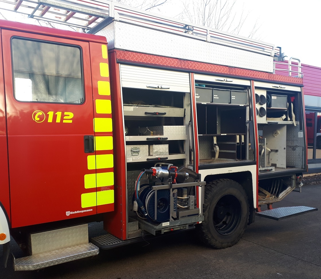 Löschgruppenfahrzeug LF 16 /12 MB 1222 AF Aufbau Schlingmann