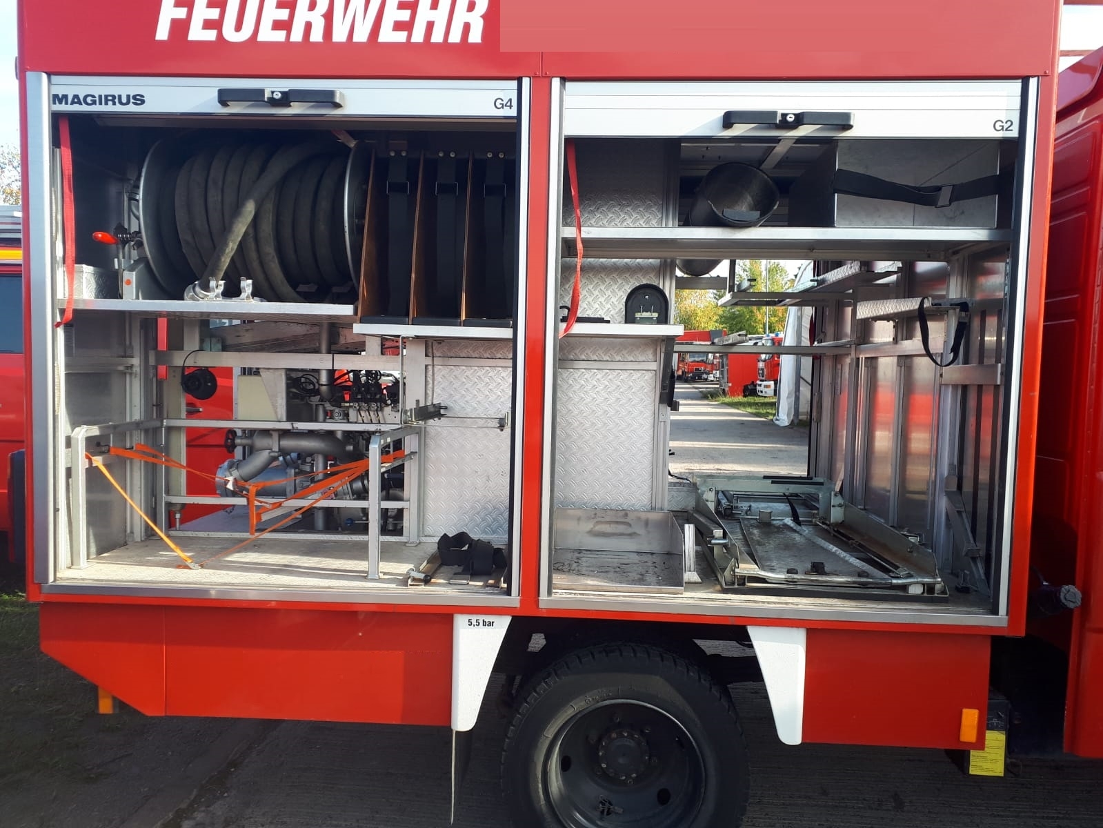 MIETFAHRZEUG Löschgruppenfahrzeug LF 8/6 Iveco 75 E 14